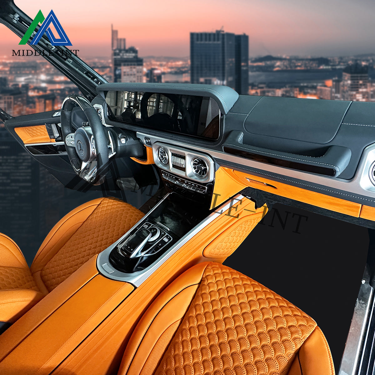 New Item G Class Interior Kit For 2002-2018 Upgrade To 2019 – Middle