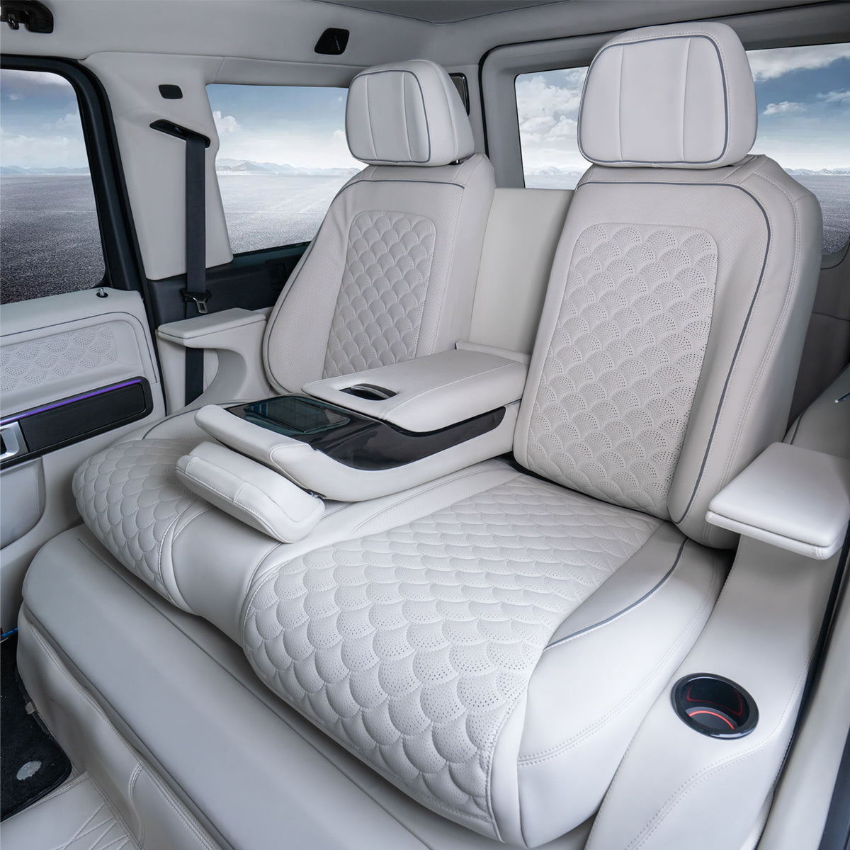 New Item Rear Multifunctional VIP Seat For G Class W464 interiors ...