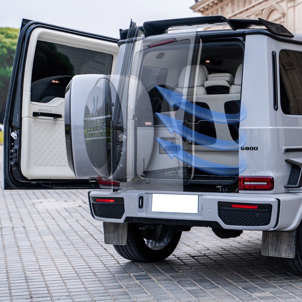 G Class W464 Upgrade! Electric Tailgate – Middle
