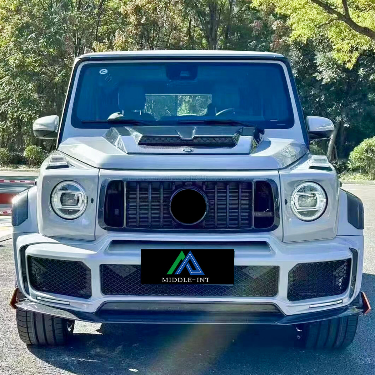 Dry Carbon Fiber Body Kit For Benz G Class W464 2019 Upgrade To Rocket ...