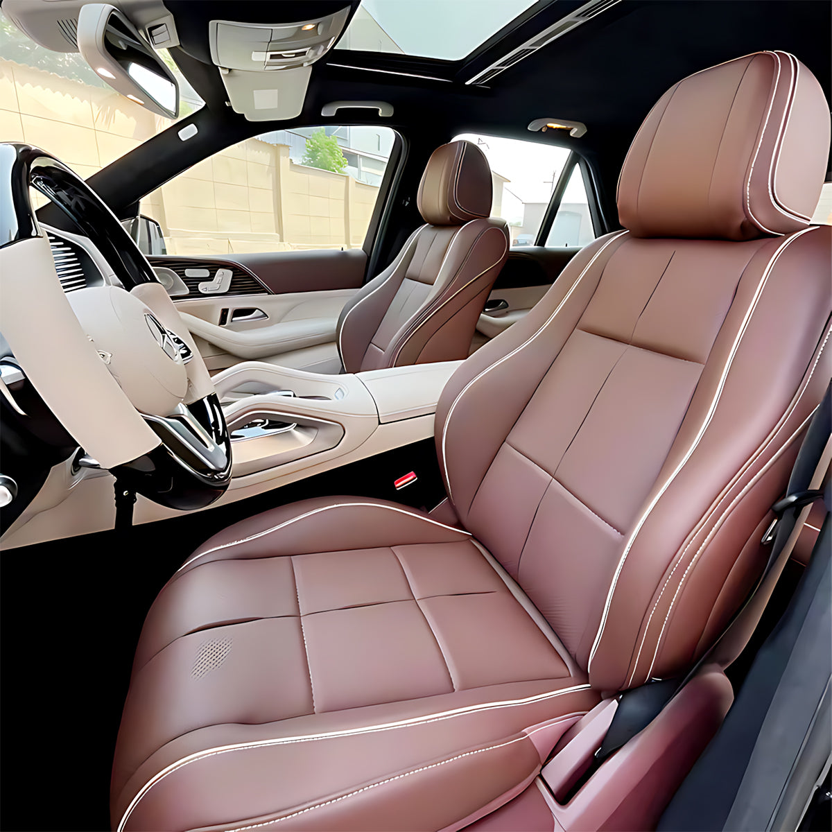 MIDDLE New Interior Upgrade Kit For ML GLE W166 2013-2019 TO W167 Mayb ...