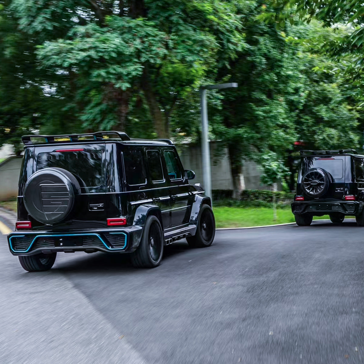 G900 Maybach body kit for G class W464 – Middle