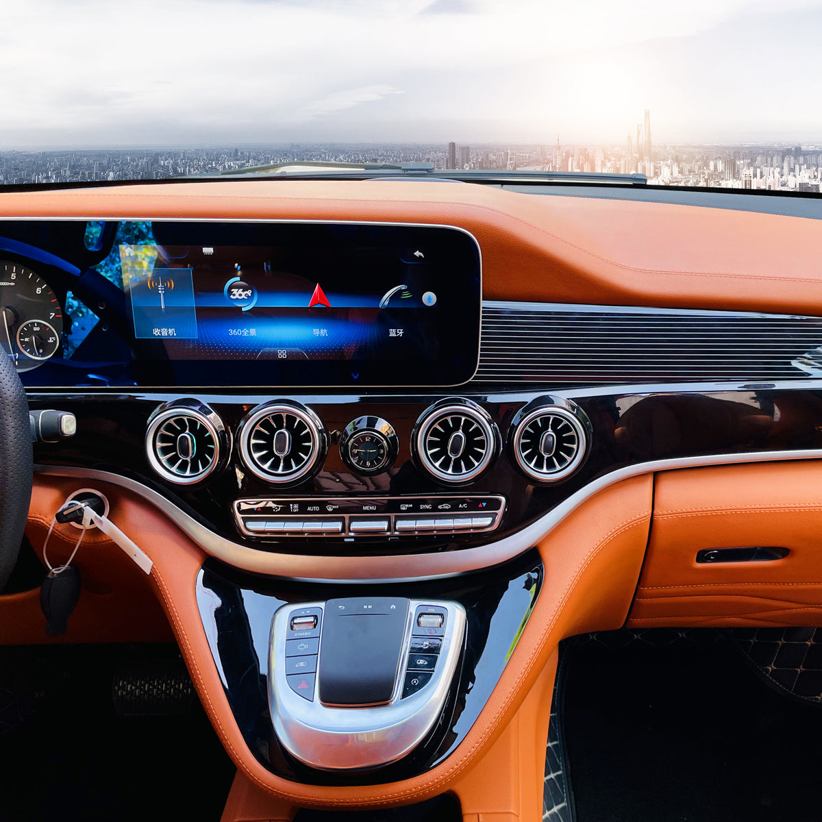 V Class Driver Interior Luxury Upgrade – Middle